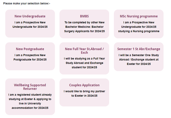 Accommodation Application FAQs - University Living