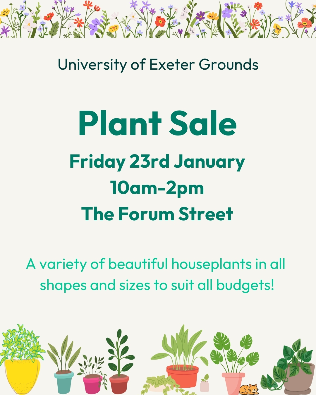 Plant Sale - Friday 23rd January, 10am to 2pm - Budding news
