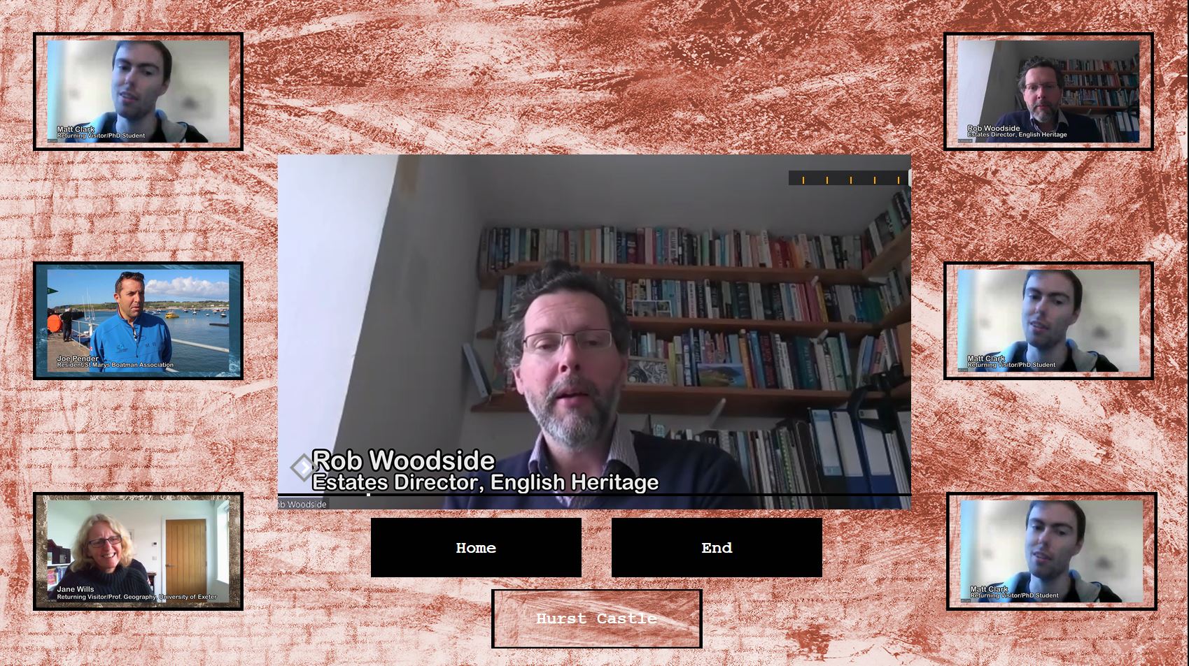 Visualising Loss interactive documentary - Exeter Marine