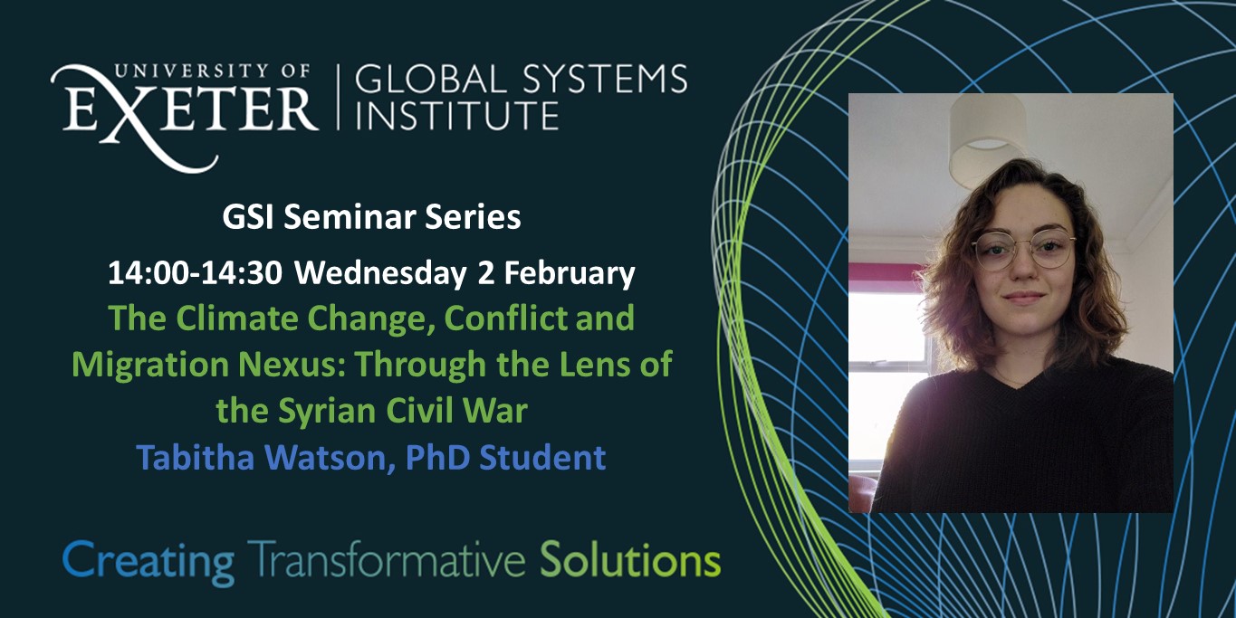 The Climate Change, Conflict and Migration Nexus: Through the Lens of ...