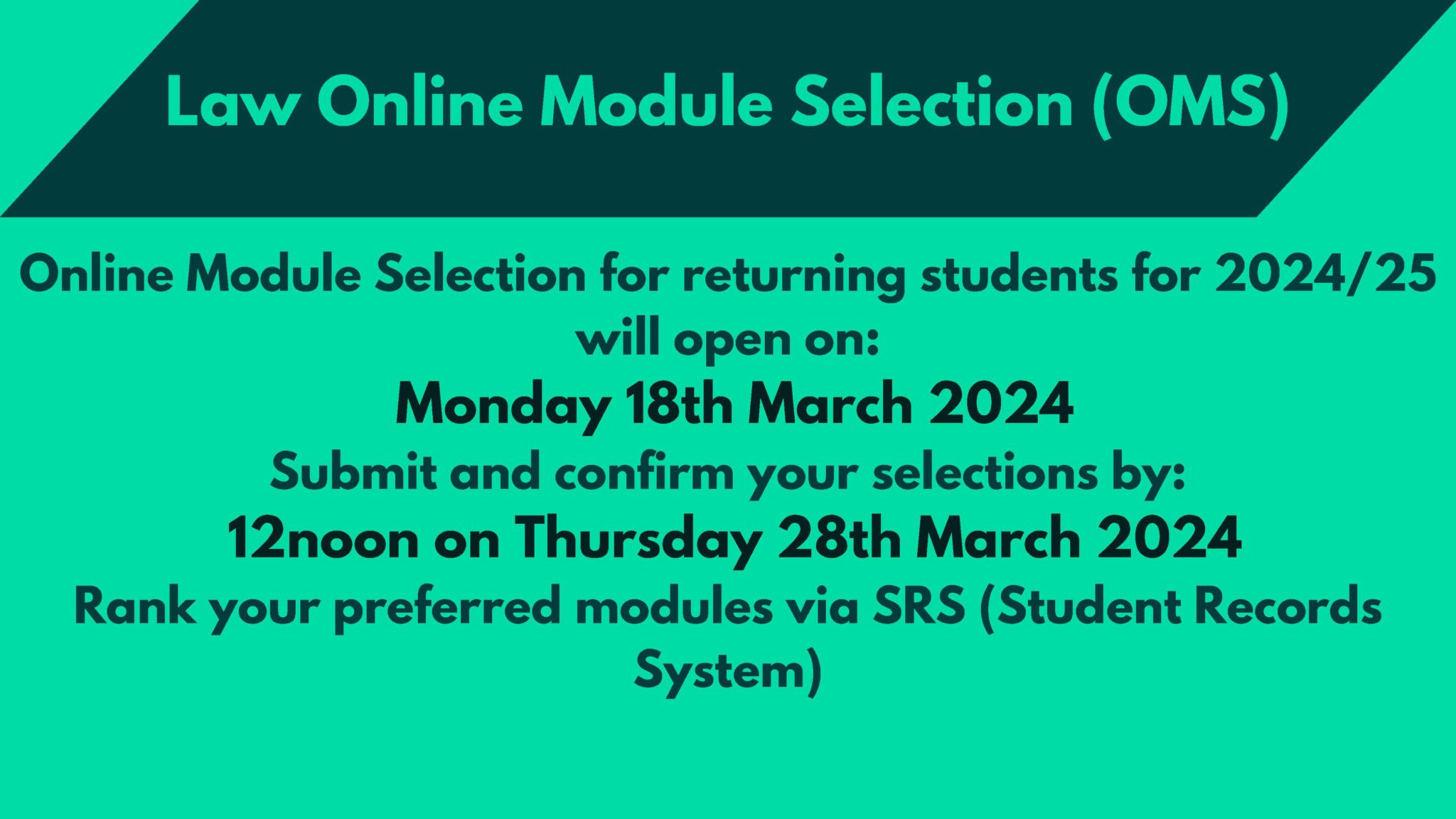 Module Selection Information > Exeter Law School
