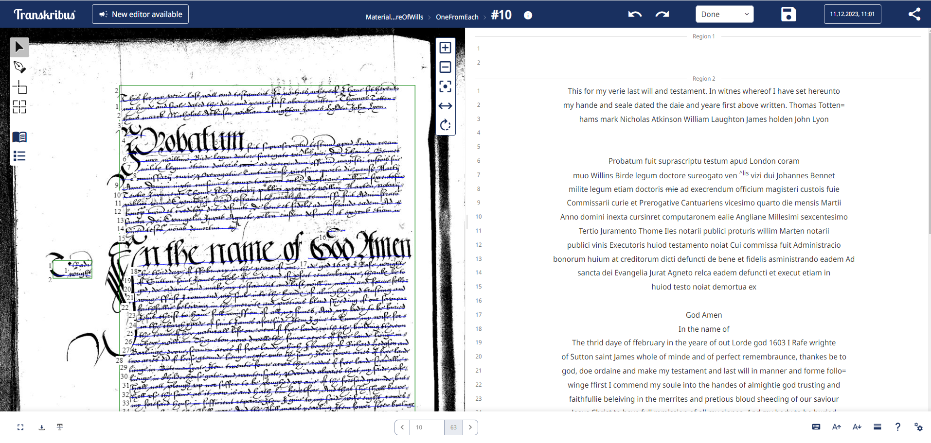 Digitising 25,000 wills: method and accuracy > The Material Culture of Wills, England 1540-1790